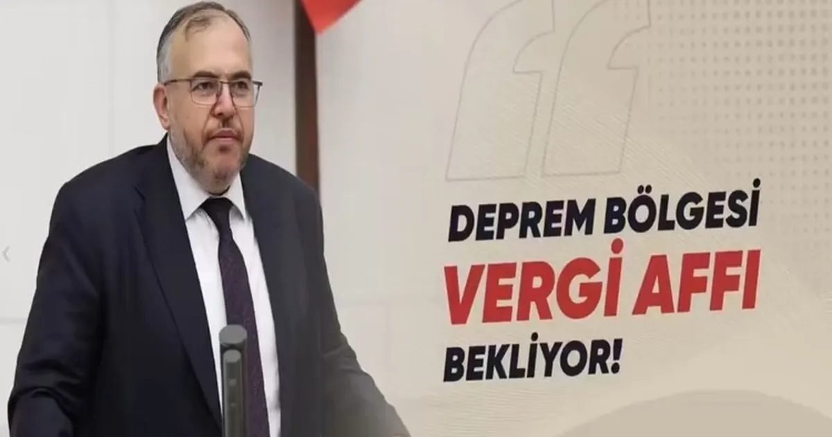 ÇALIŞKAN: DEPREMZEDELER İÇİN İLÇE BAZLI VERGİ MUAFİYETİ GEREKİYOR ...