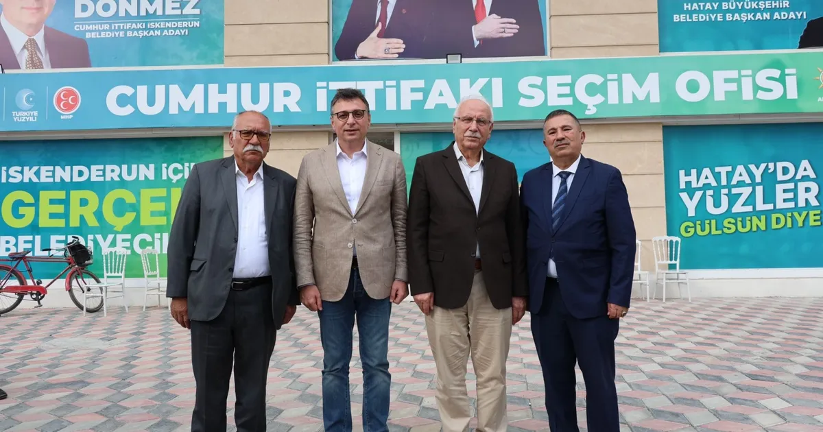 ŞANDIR: ''MEHMET DÖNMEZ İSKENDERUN'UN HER METREKARESİNE HİZMET YAPACAK ...