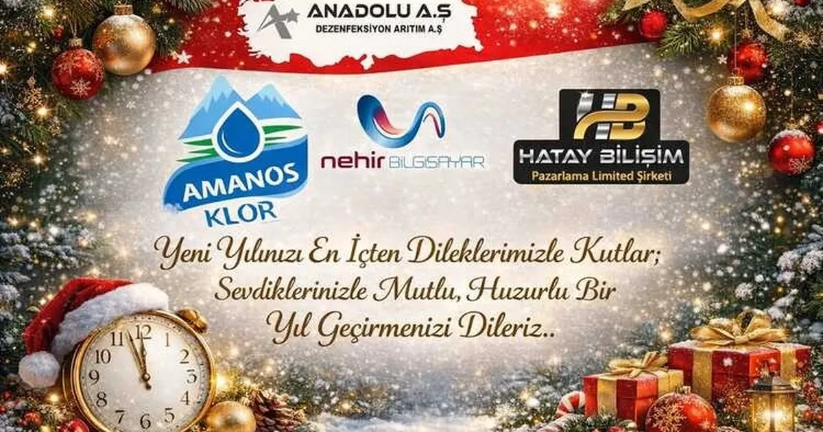 AMANOS KLOR'DAN YENİ YIL MESAJI - Flash Gazetesi